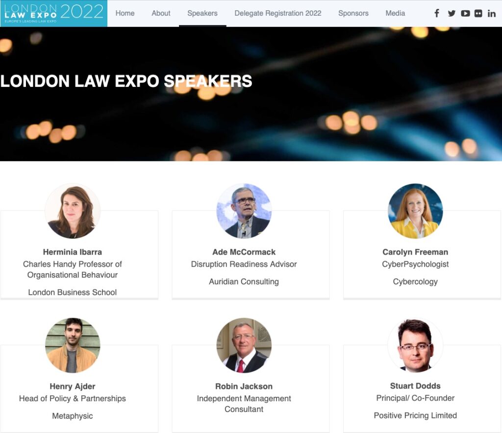 London Law Expo - Digital Technology is Shifting the Psychology of How ...